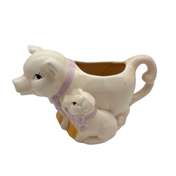Vintage | Kitchen | Vintage Mama Pig And Baby Teapot Tea Pot Planter ...